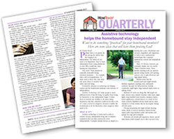 HomeTouch | A Homebound Ministry